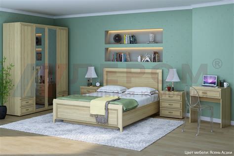 Спальня Карина - композиция 6 – купить за 140 032 ₽ | DimmaroMebel