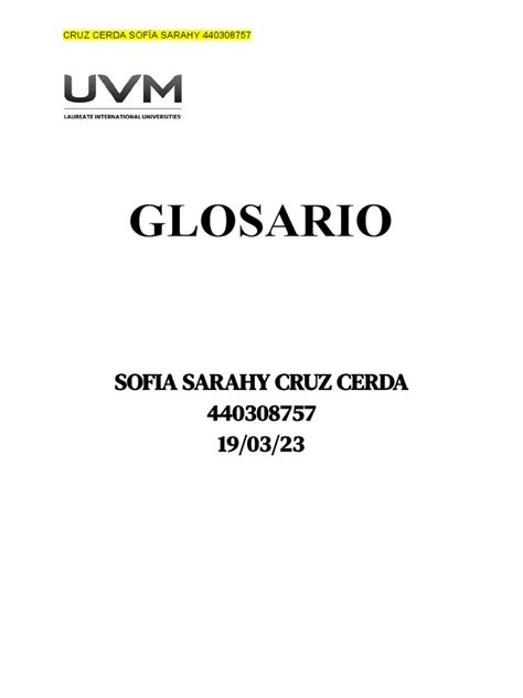 A3 Sscc Glosario Pdf Techo Dibujo