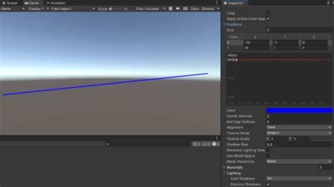 Unity線を引く LineRenderer ぱんめもり