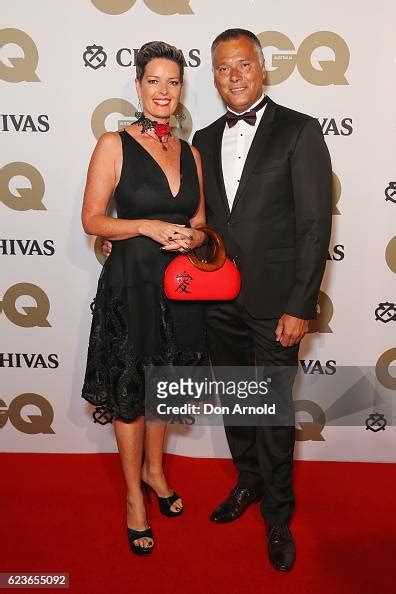 Tracey Holmes And Stan Grant Arrive At The Gq Men Of The Year Awards