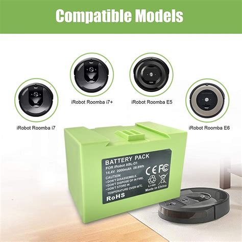 Ersatz Abl D1 Batterie Für Irobot Roomba Staubsaug Grandado