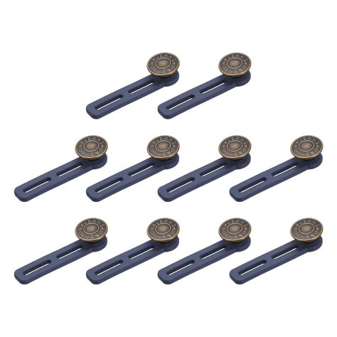 Button Extenders 10pack No Sew Extend Buttons For Jeans Skirtsdark Copper