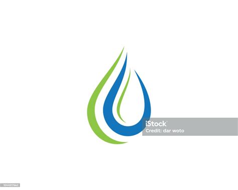 水滴徽標範本向量圖形及更多乾淨圖片 乾淨 住宅建築 剪裁圖 Istock