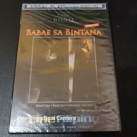 Babae Sa Bintana Dvd By Chito Rono Hobbies And Toys Music And Media Cds