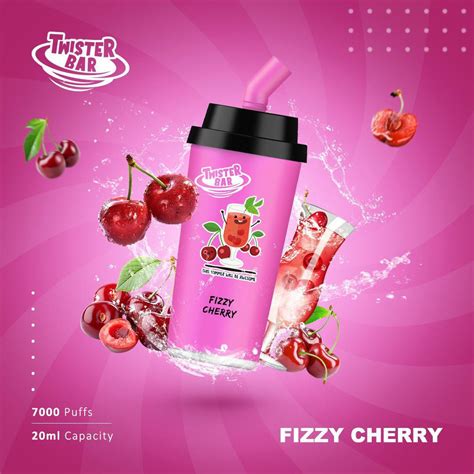 Twister Bar 7000 Disposable Vape Pod Puff Kit 20mg Vapour Vape