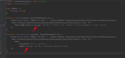 Payload Typing Lost When Using SetCookie Before Issue Fastify Fastify Cookie GitHub
