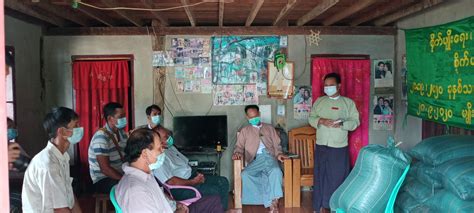 ဟိုပန်၌ ရေကြီးနစ်မြှုပ်မှုကြောင့် ပျက်စီးသွားသည့် မိုးစပါးများအား မျိုးစေ့များ ထောက်ပံ့ ပေးအပ