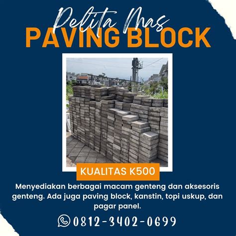 Toko Paving Block Garasi Terdekat Di Blimbing Properti Dijual Di
