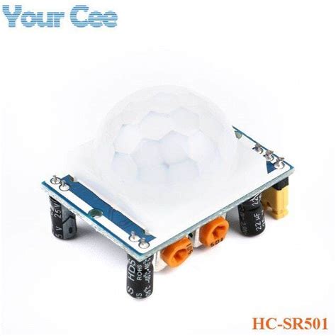 Hc Sr501 Adjust Ir Pyroelectric Infrared Pir Motion Sensor Switch Human Body Sensor Detector