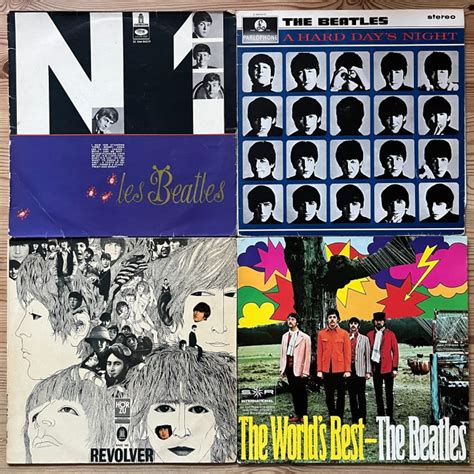 Beatles 4 great Beatles Albums Différents titres Disque vinyle