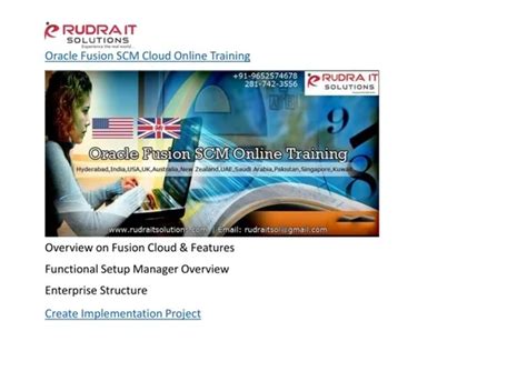 Ppt Oracle Fusion Scm Cloud Online Training Powerpoint Presentation