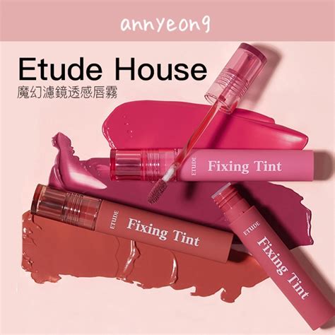 【安妞在韓國】etude House 魔幻濾鏡透感唇霧 4g 唇彩 持色 霧面 小紅書推薦 不掉色 超顯色 不顯唇紋 蝦皮購物