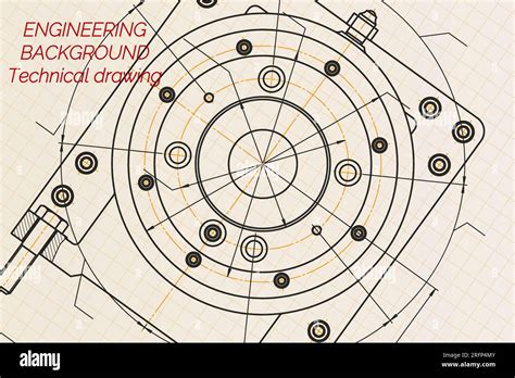 Engineering Drawings Stock Vector Images Alamy