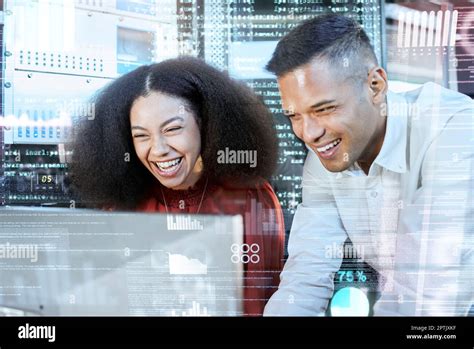Coding Computer And Business Programmer People Working On 3d Hologram