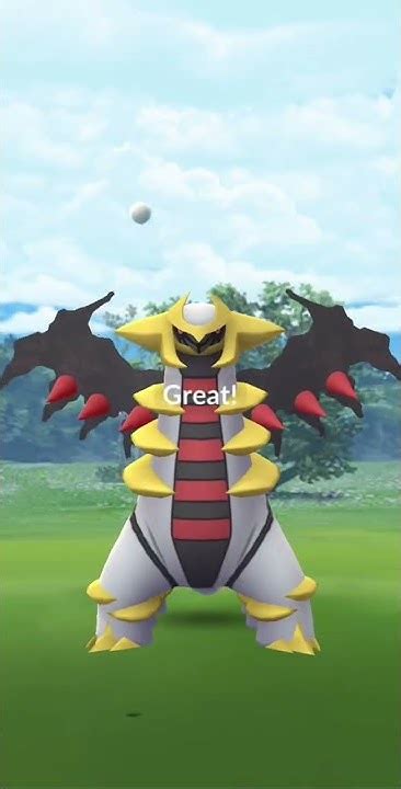 Catching Giratina From New Raid Boss Ghost And Dragon Pokemon Go