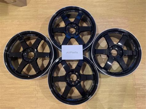 Fs Discontinued 18” Rays Volk Racing Te37sl 5x112 18x9 38 349000