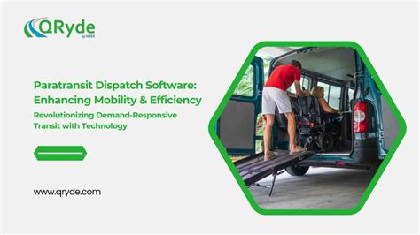 Ppt Paratransit Dispatch Software Enhancing Mobility And Efficiency