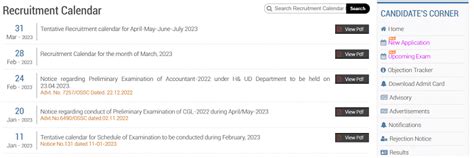 Osscgovin Odisha Recruitment 2023 Ossc Cgl Notification