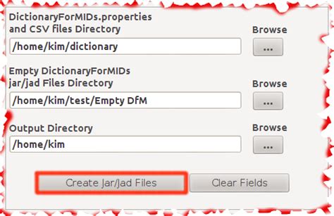 The JarCreator GUI Documentation