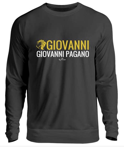premium sweatshirt official site giovanni pagano fashion®