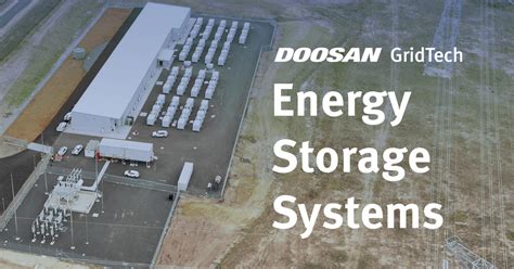 Energy Storage Systems Doosan GridTech