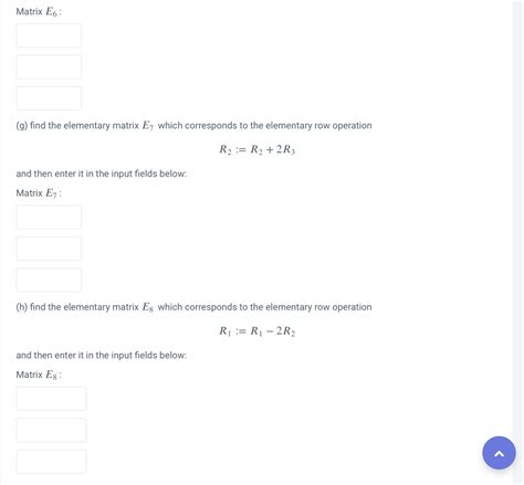 Solved Elementary Matrices It Is Known That The Sequence