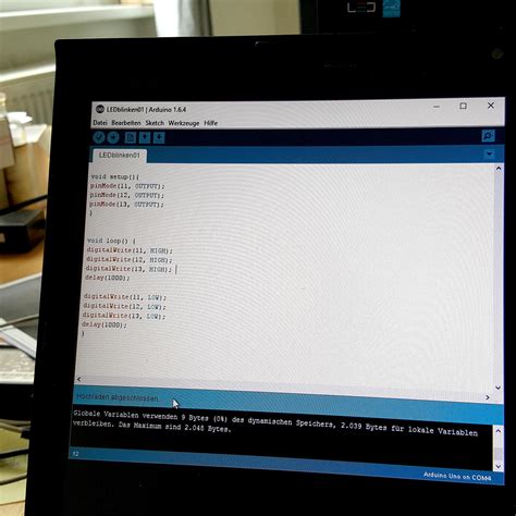 Arduino Programmieren