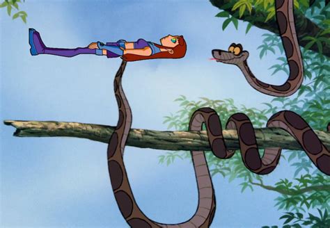 Kaa Hypnotizes Starfire 2 By Ironmew05 On Deviantart