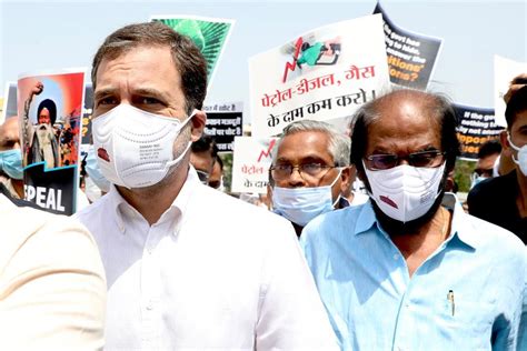 Congress Mps Protest Against Fuel Price Hike The Statesman