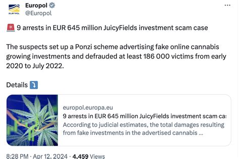 Nine Arrested In Juicyfields Cannabis Fraud Probe 400 Police