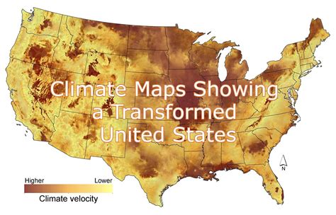 Global Warming Map Of Usa