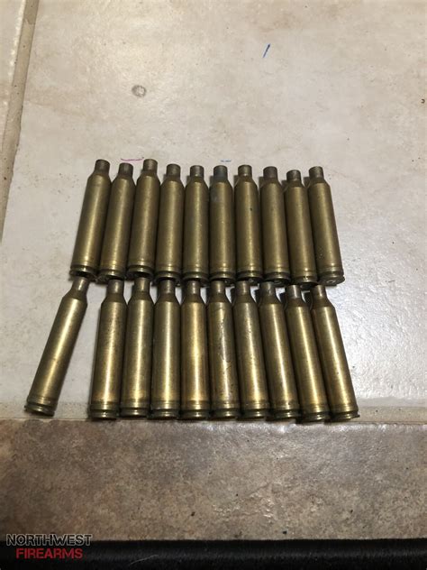 20x Fired 264 Win Mag Brass Northwest Firearms