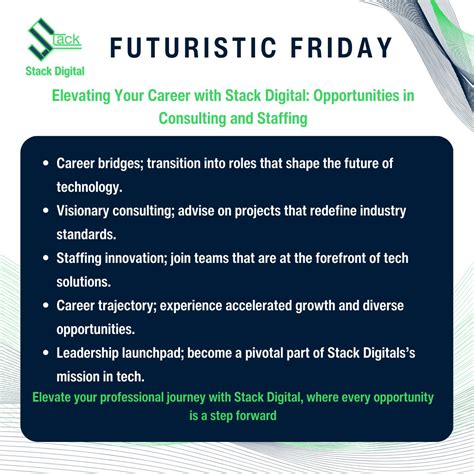 Careergrowth Techjobs Techcareer Stack Digital