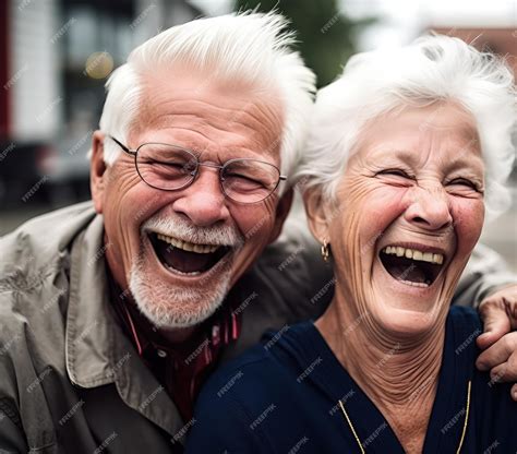 Premium Ai Image Happy And Active Old Couple Enjoying Holidays