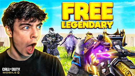 HOW TO GET A FREE LEGENDARY In MINUTES On COD Mobile YouTube