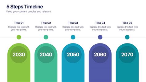 5 Step Process Flow PowerPoint Template And Google Slides Theme