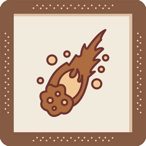 Meteor Vector Icon 38709205 Vector Art At Vecteezy
