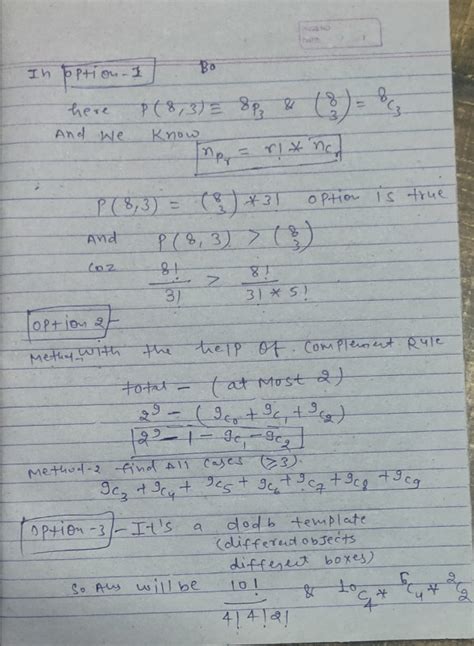 Mathematical Logic Permutations