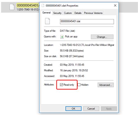 Xp Cmdshell Not Able To Delete A Read Only File In Directory From Sql