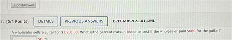 Solved Points BRECMBC9 8 I 014 MI A Wholesaler Sells A Chegg