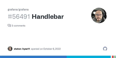 Handlebar · Issue 56491 · Grafanagrafana · Github