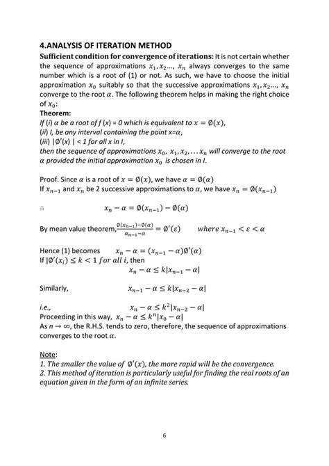 Iteration Method Solution Of Algebraic And Transcendental Equations Pdf
