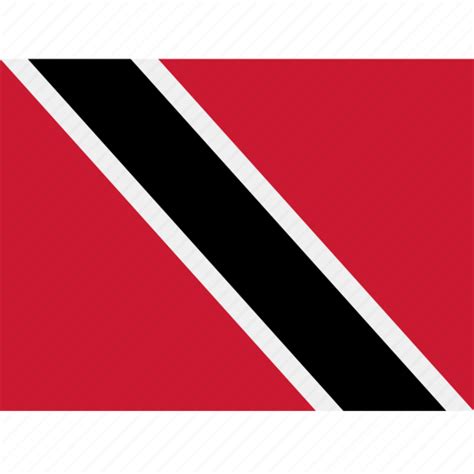 Country Flag Nation World Political Trinidad And Tobago Map Icon