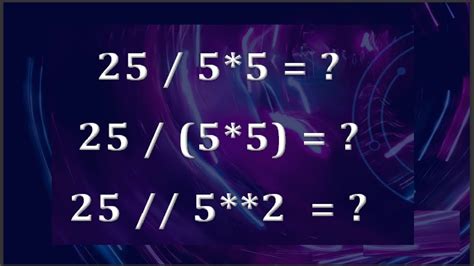 Bodmas Rules Based Operations In Python Bodmas Operations Youtube