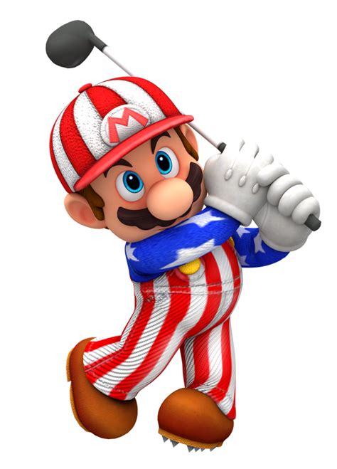 Mario Golf Render By Nintega Dario On Deviantart