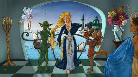 High Elf Princess Morning Routine By Neonixcomic On Deviantart