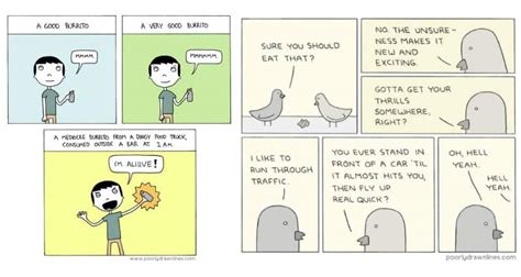 15 Weird But Hilarious Comics From Poorly Drawn Lines