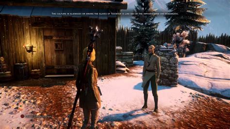 Dalish Mage And Solas About Elves Youtube