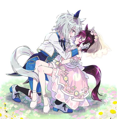 ウマ娘見つけた私の花嫁さん フラウンス ウマ娘 전자골햄のイラスト