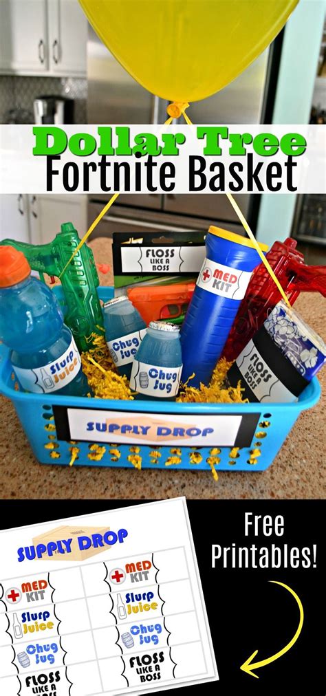 Image Result For Fortnite Supply Drop Easter Basket Dollar Tree Ts
